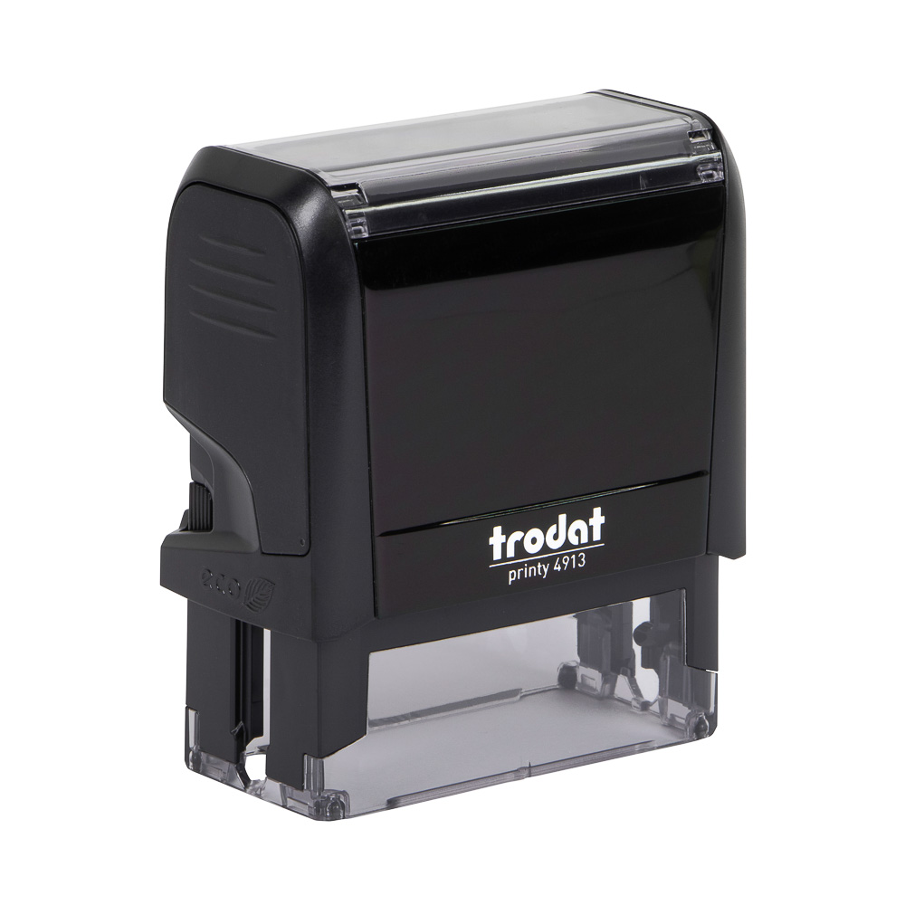 SELLO AUTOMATICO TRODAT 4913 58X22MM NEGRO | Multicopy